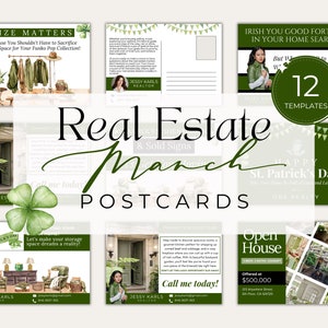 March Real Estate Marketing Templates| March Social Media Posts| Real ...