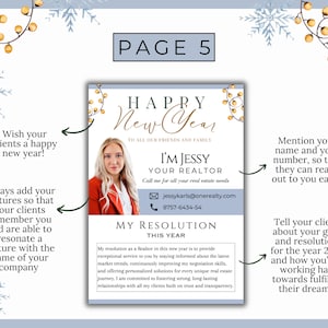 January Real Estate Newsletter Template| Real Estate Winter Newsletter ...
