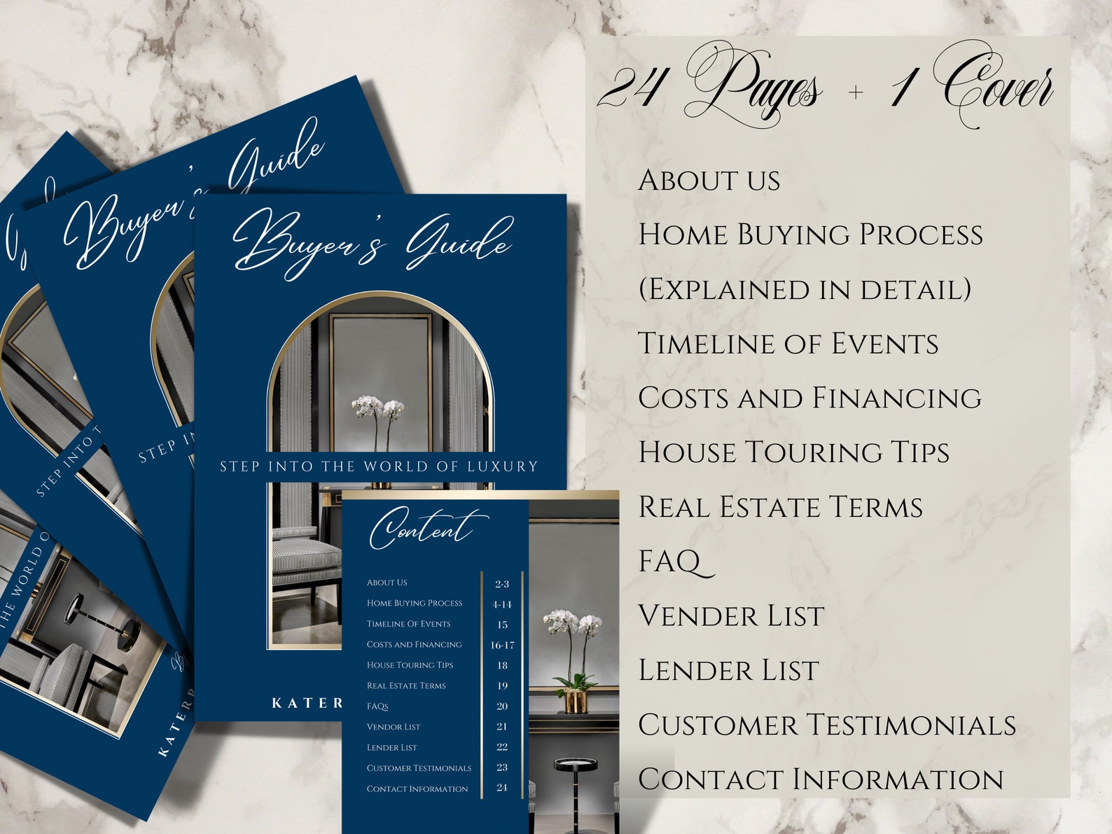 Buyer Guide and Seller Guide for Real Estate Agents Home | Etsy