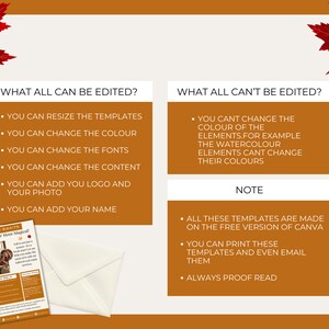 September Real Estate Flyer Templates| Fall Real Estate Flyers| Autumn ...