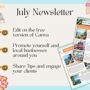 July Real Estate Newsletter| 4th of July Real Estate Marketing| Realtor ...