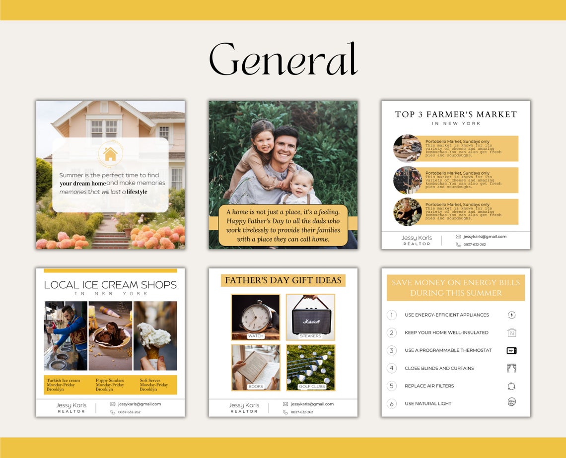 June Real Estate Marketing Templates| June Real Estate Social Media ...