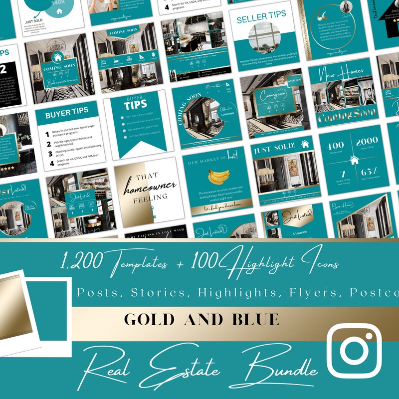 Real Estate Highlight Covers - Etsy