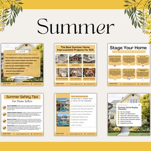 June Real Estate Marketing Templates| June Real Estate Social Media ...