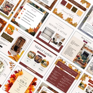 90+ October Real Estate Templates|fall-themed & Halloween Real Estate ...