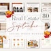 September Real Estate Flyer Templates| Fall Real Estate Flyers| Autumn ...