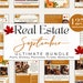 80+ September Real Estate Social Media Templates| Fall Themed Realtor ...