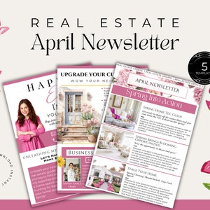 Real Estate April Templates| April Real Estate Posts| Spring Real ...