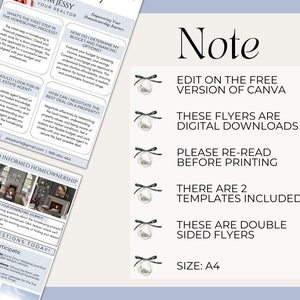 January Real Estate FAQ Flyer| FAQ Flyer Template| Educational Real ...