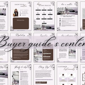 Buyer Guide and Seller Guide for Real Estate Agents| Home Buying and ...