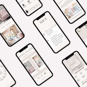 300+ Aesthetic Real Estate Marketing Templates| Social Media Posts and ...