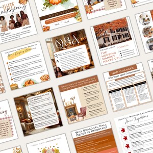 Ultimate November Real Estate Marketing Templates | November Real ...