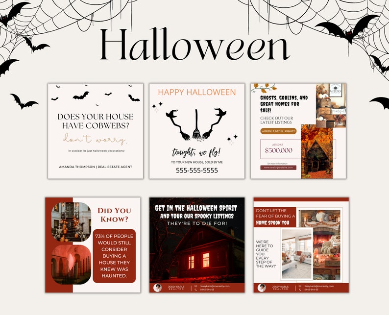 260+ Fall Real Estate Templates| Fall Social Media Posts| Fall Themed ...