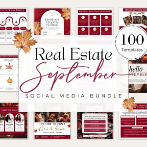 Ultimate September Real Estate Bundle| Fall Real Estate Marketing ...