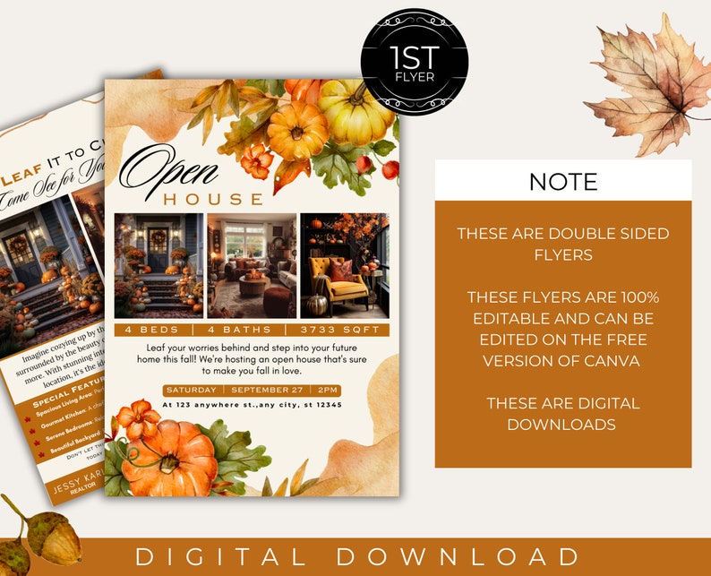 Ultimate September Real Estate Bundle| Fall Real Estate Marketing ...