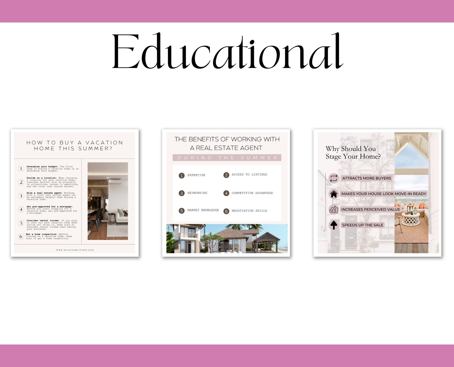 70+ June Real Estate Marketing Templates| Summer Real Estate Marketing ...