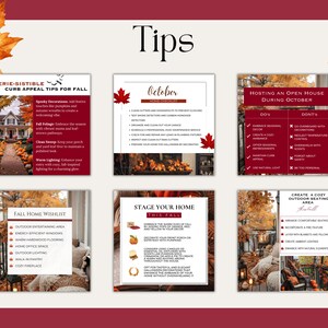 110 October Real Estate Templates| October Real Estate Social Media ...