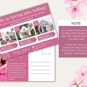 Real Estate April Postcards| Spring Real Estate Postcards| Realtor ...