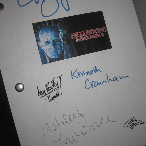 Hellraiser Movie Script - Etsy