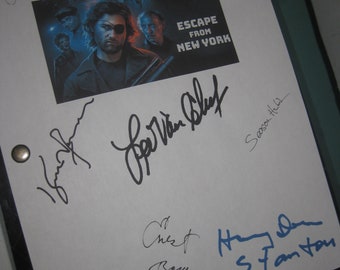Ghostbusters Signed Film Movie Script Screenplay Autographs - Etsy