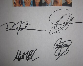 Signed Friends Script - Etsy
