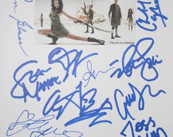 Firefly Signed Pilot Script TV Autograph the Train Job Joss - Etsy