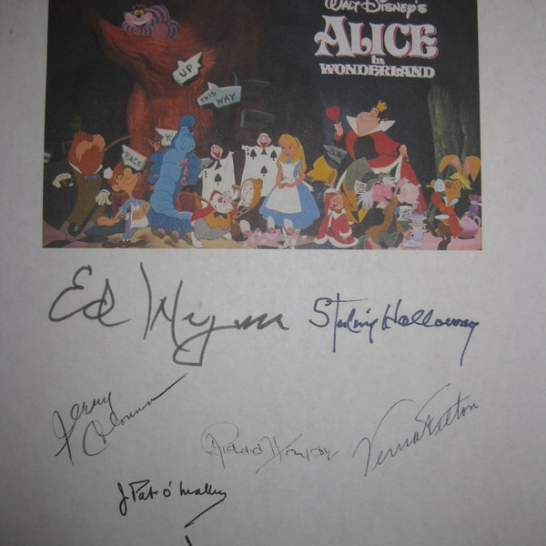 Alice in Wonderland Film - Etsy