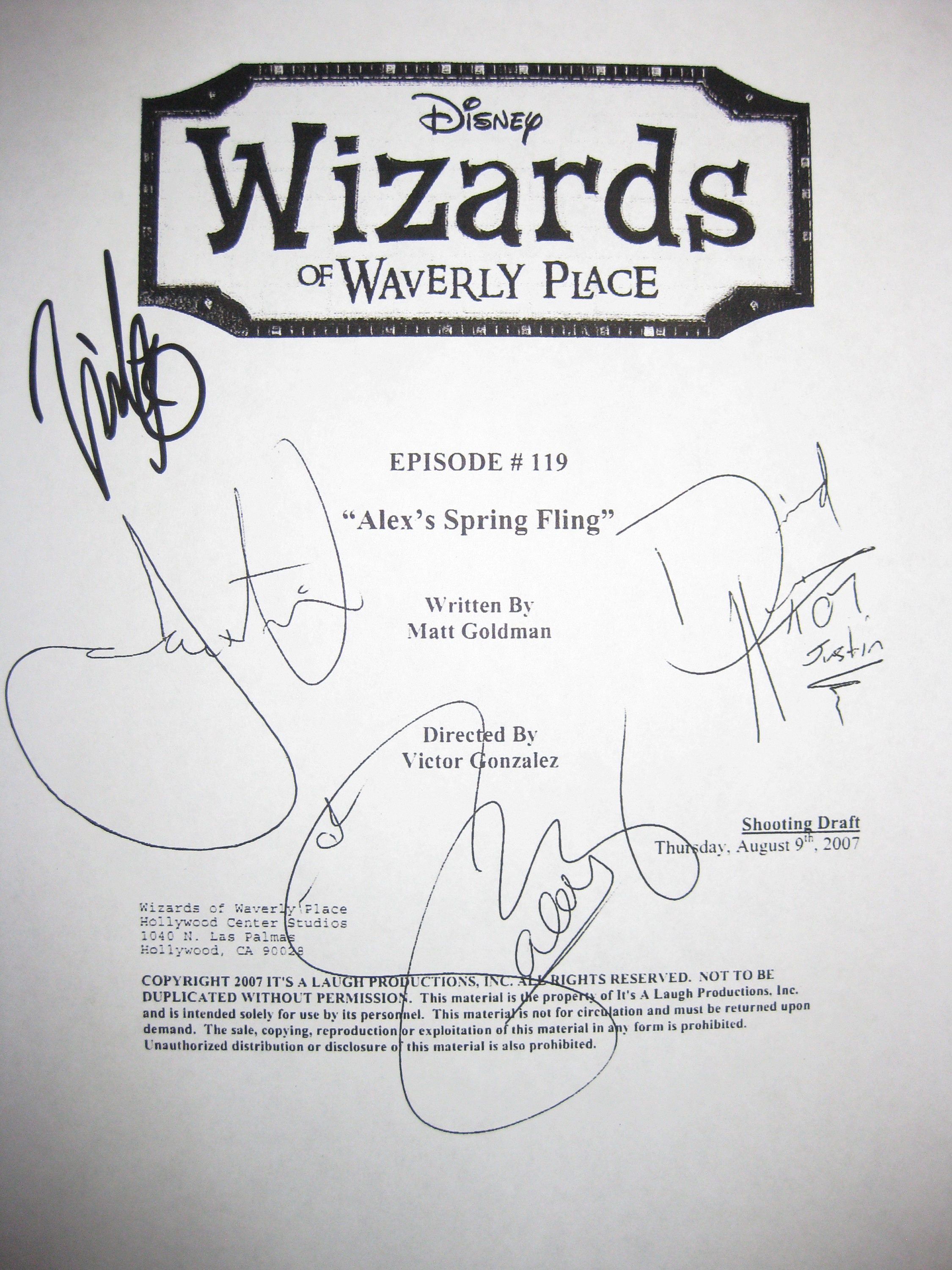 Wizards Of Waverly Place Logo