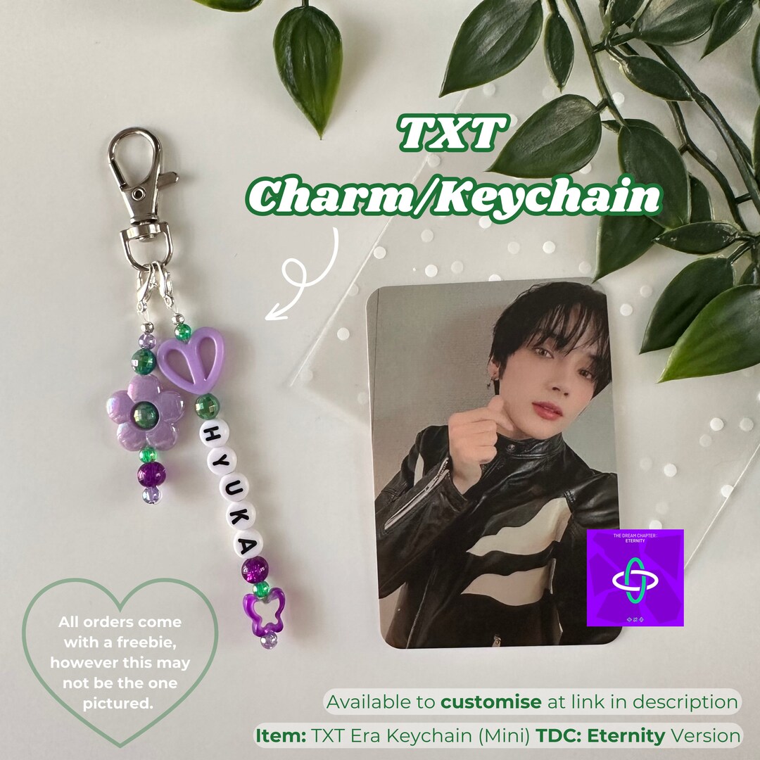 TXT Huening Kai TDC: Eternity Era Charm/keychain - Etsy