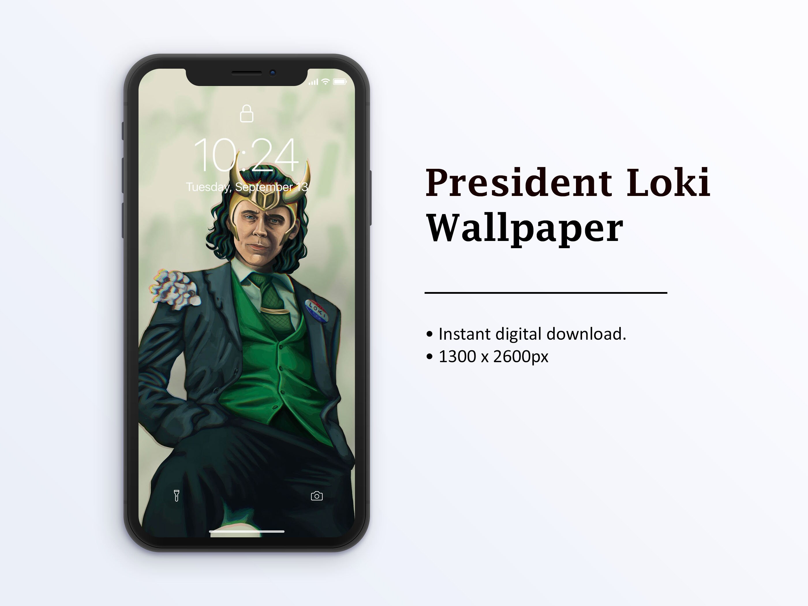 Drawing & Illustration President Loki inspired Digital Download Art ...