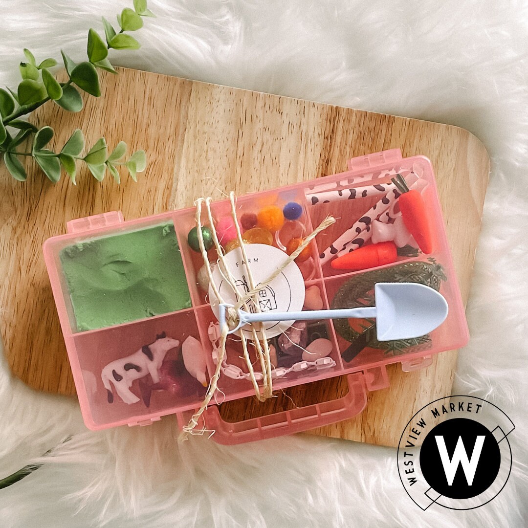 Farm Animals Sensory Sand Box - Etsy