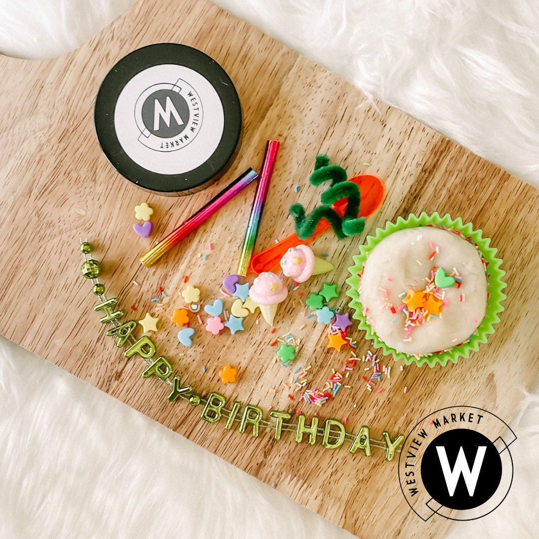 Cupcake Theme Sensory Play Dough Kit - Etsy