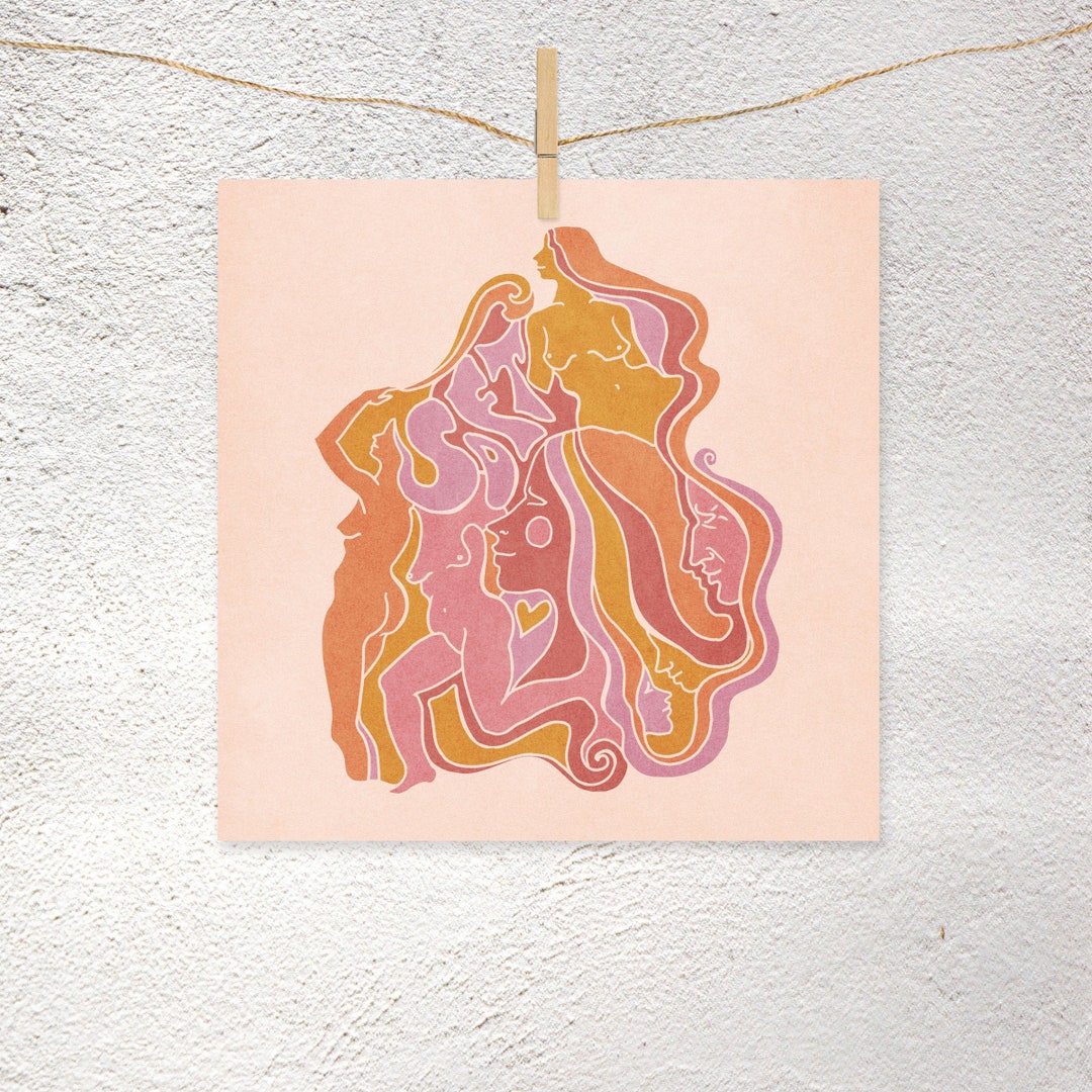 Soft ART PRINT - Etsy
