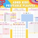 Organizational Skills, ADHD Printable Planner for Kids,adhd Planner ...