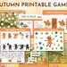 Fall Time Activities for Kids, Shadow Match, Spot the Difference, Fun ...