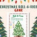 Roll A Tree Dice Game,roll A Tree Christmas Game,holiday Math Teacher ...