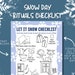Snow Day Rituals Checklist: Kids Winter Activity (digital Download) - Etsy