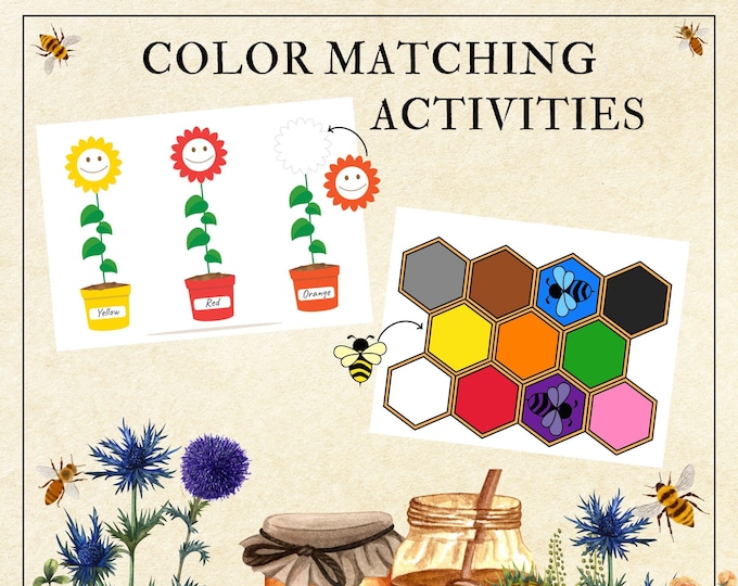 Color Sorting Game, Preschool Game Color Matching, Fine Motor Skills ...