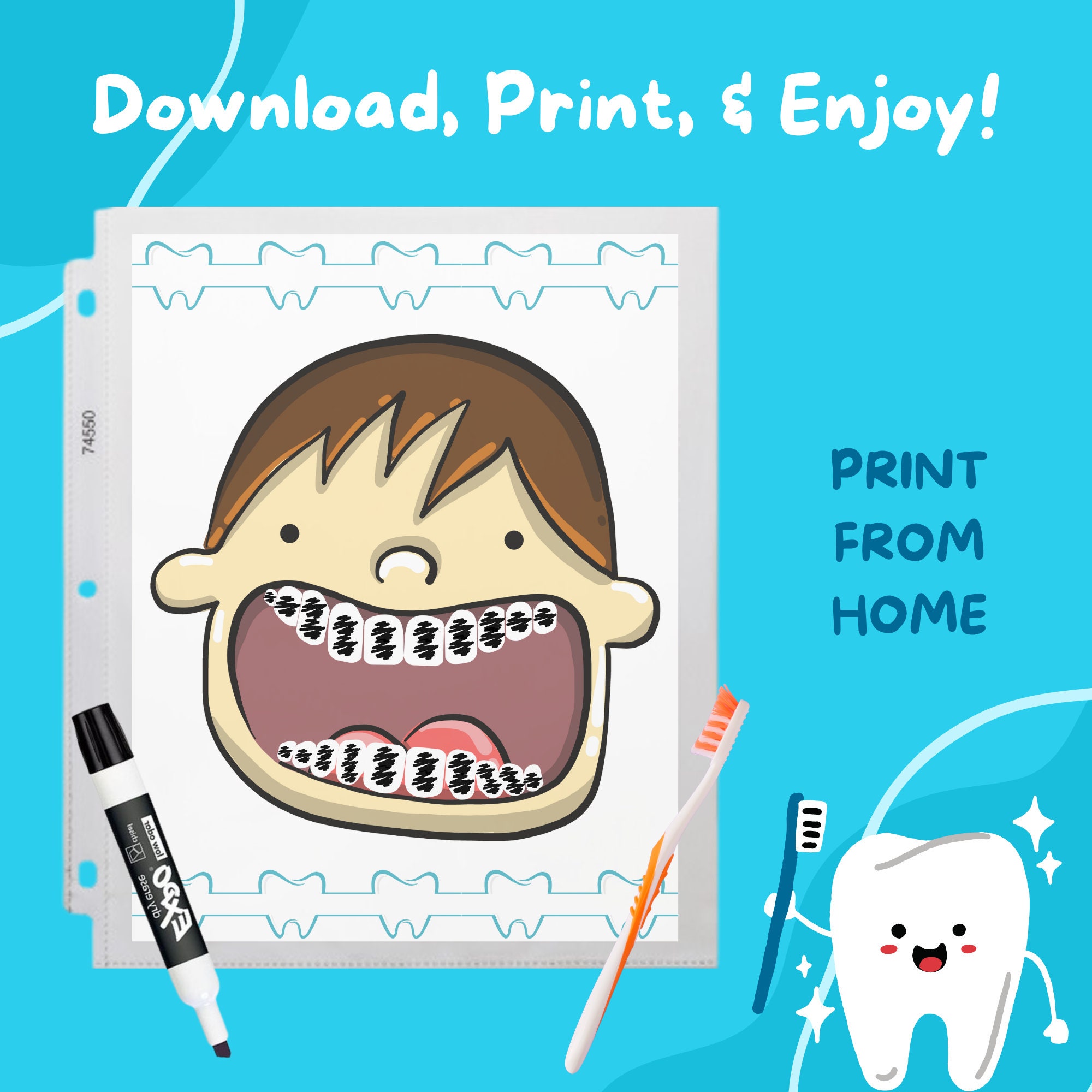 Oral Health Lesson, Tartar Removal, Dirty Teeth,tooth Brushing Game ...