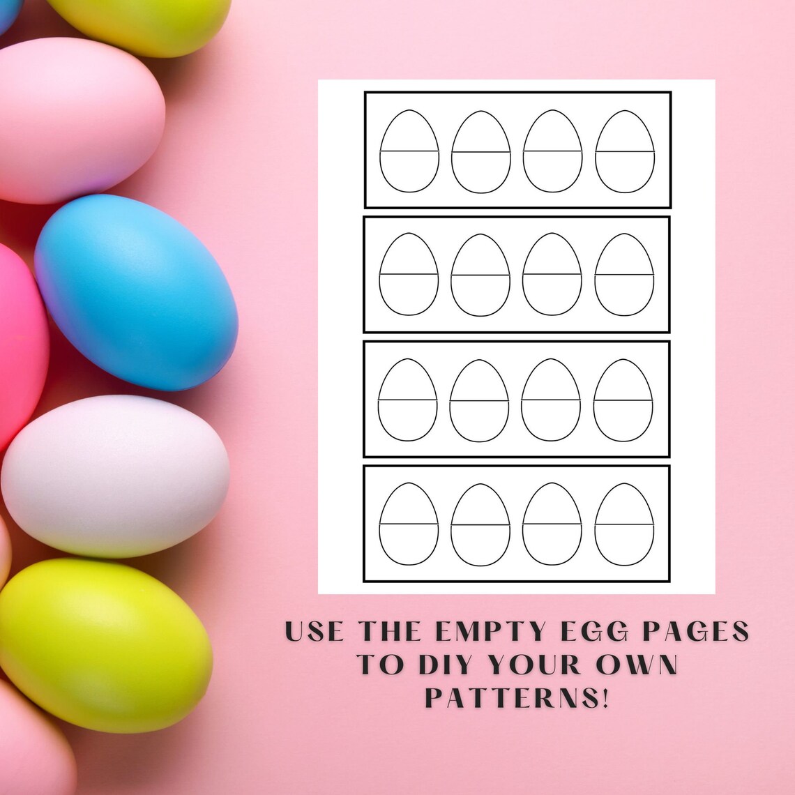 Easter Egg Match Printable Game,diy Easter Sensory,egg Match,color ...
