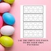 Easter Egg Match Printable Game,diy Easter Sensory,egg Match,color ...