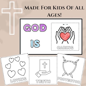 Attributes of God, Christian Resource, Flip Books, Sunday School ...