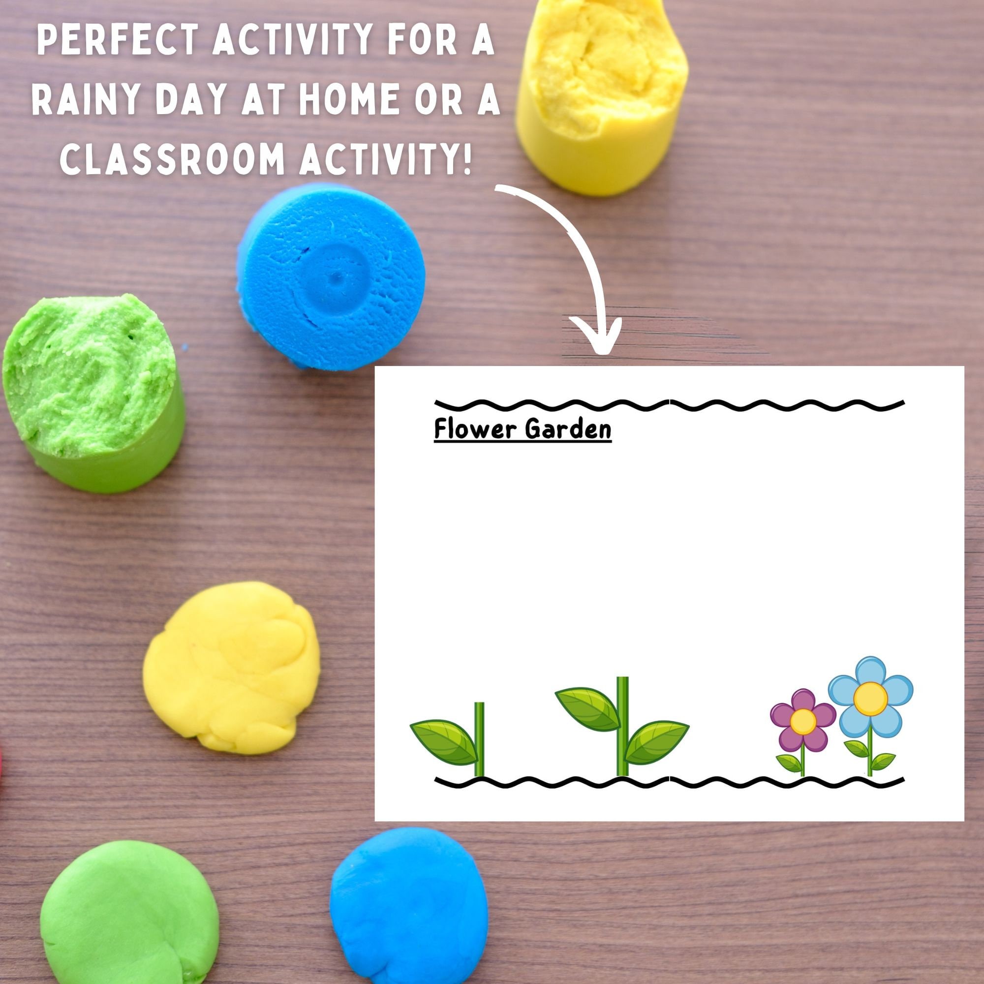 Play Dough Activity Mats, Quiet Book Printable, Playdough,fine Motor ...