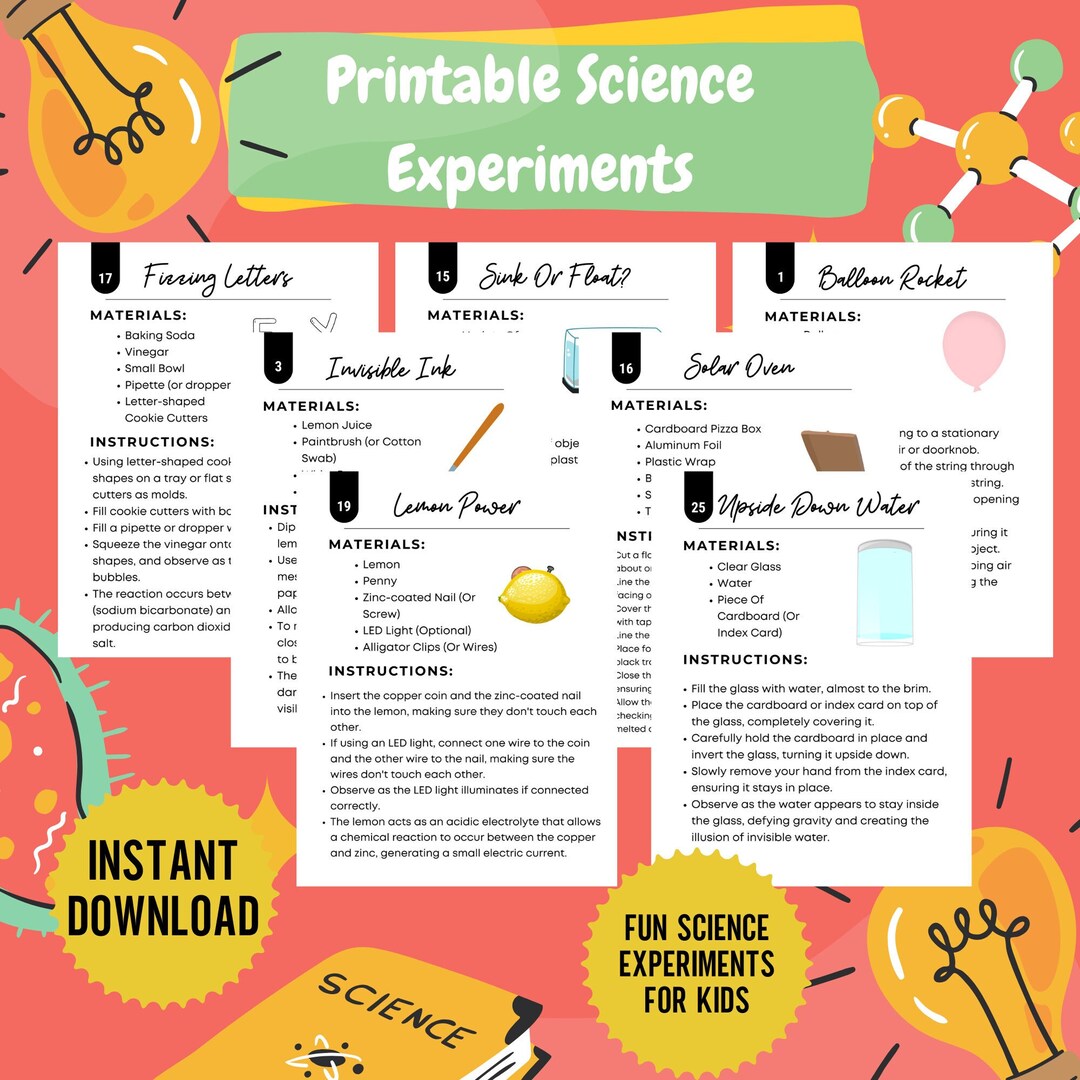 Hands on Science Experiments, DIY Science Experiments, Experiment ...