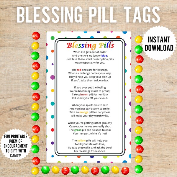 Blessing Pills - Etsy