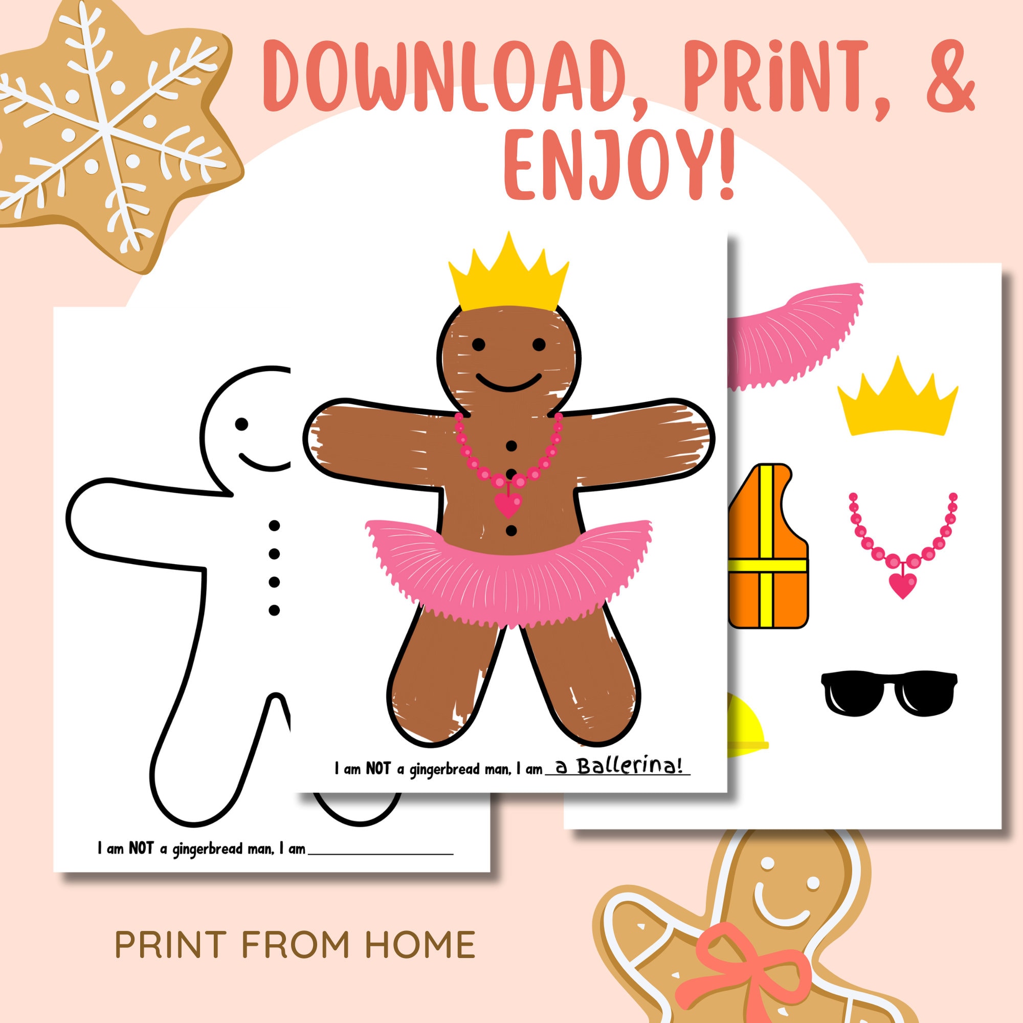 Disguise A Gingerbread Man,gingerbread Disguise,build A Gingerbread Man ...
