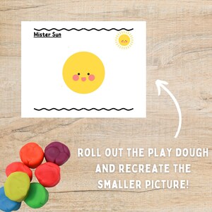 Play Dough Activity Mats, Quiet Book Printable, Playdough,fine Motor ...