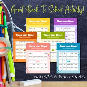 Icebreaker Bingo for Classmates, Get to Know You Bingo, Find Someone ...