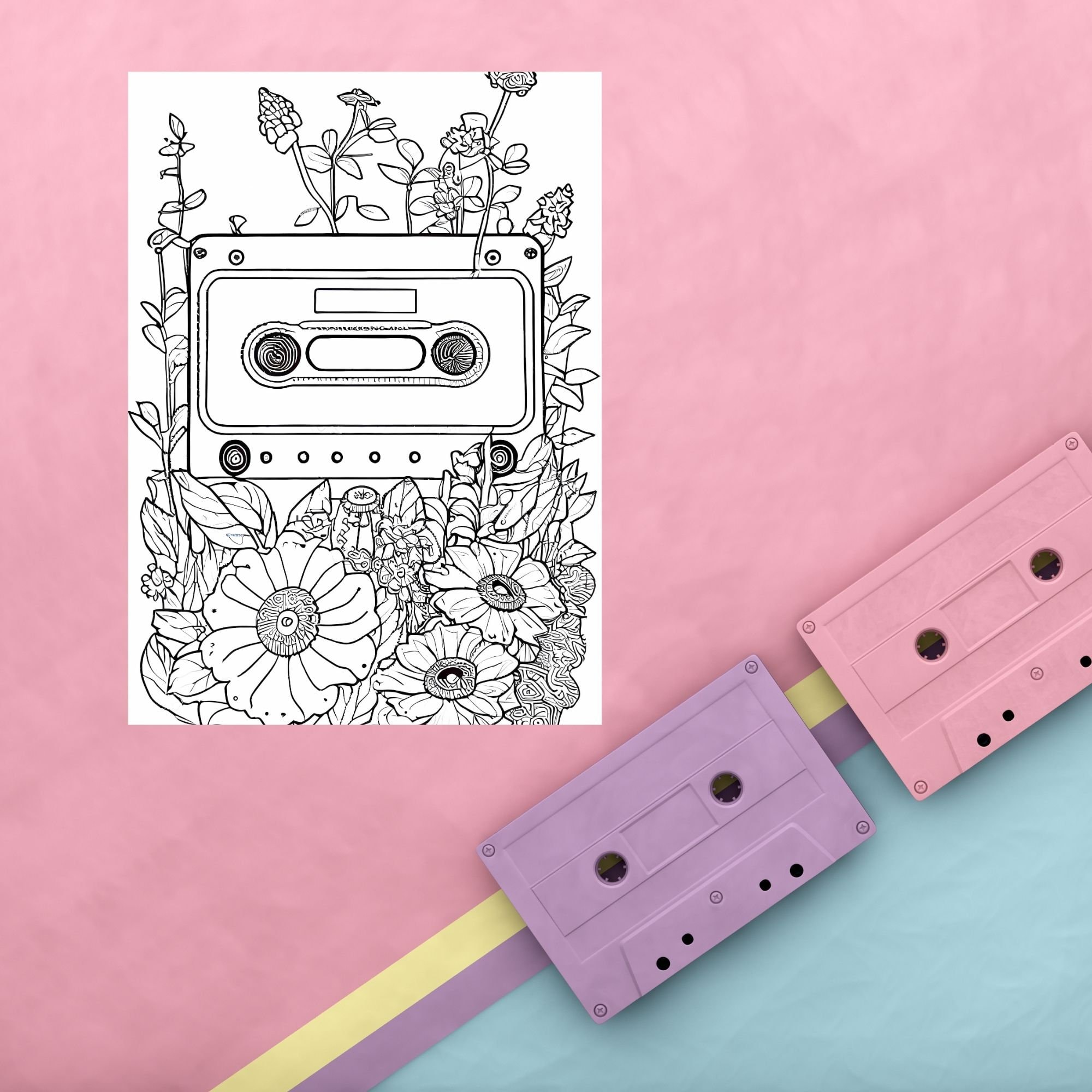 Kids Groovy Coloring Sheets, Be Groovy Be Very Groovy, Happy Groovy ...