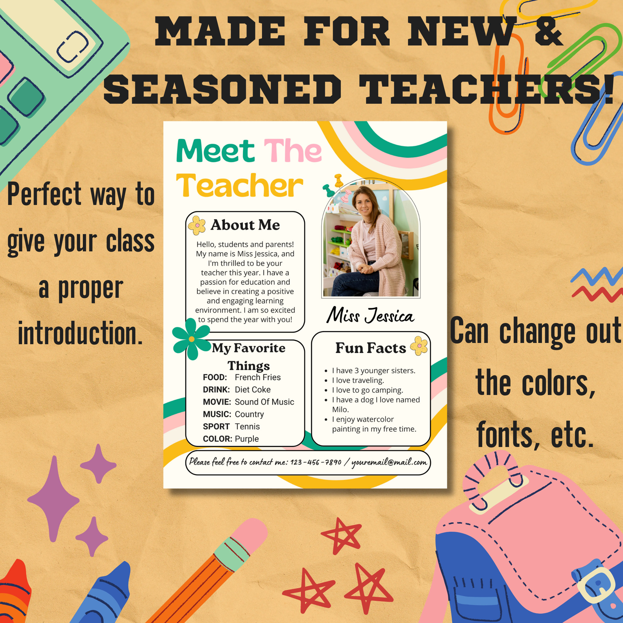 Carta de bienvenida de regreso a clases, Nota para el maestro del ...